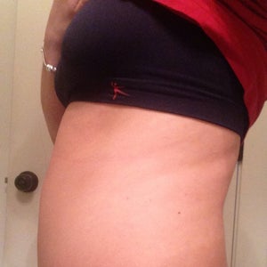 frowning belly button exercise