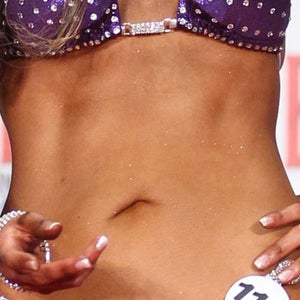 frowning belly button exercise